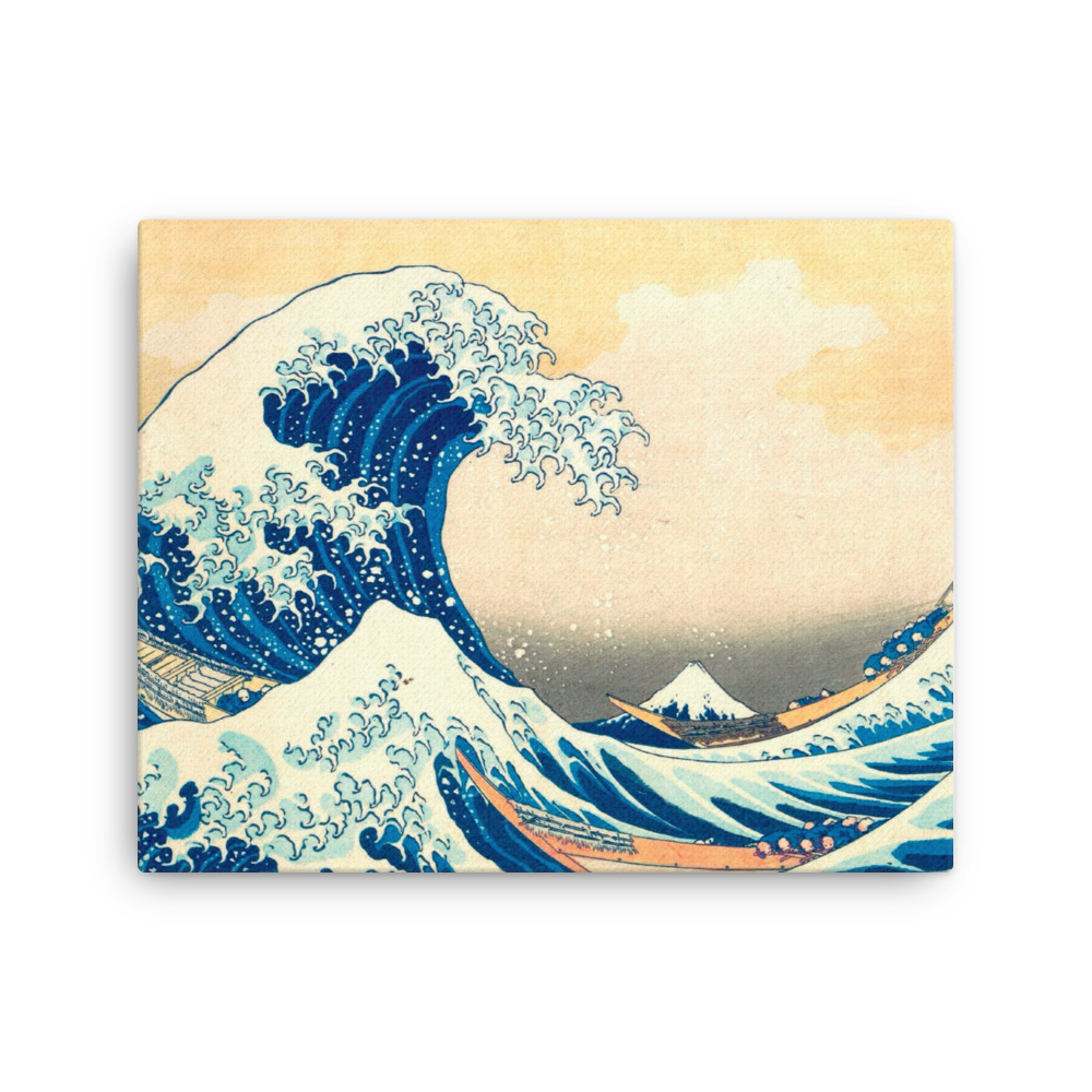 Tableau "La Vague de Kanagawa - 神奈川沖浪裏" - Ambiance Japon™