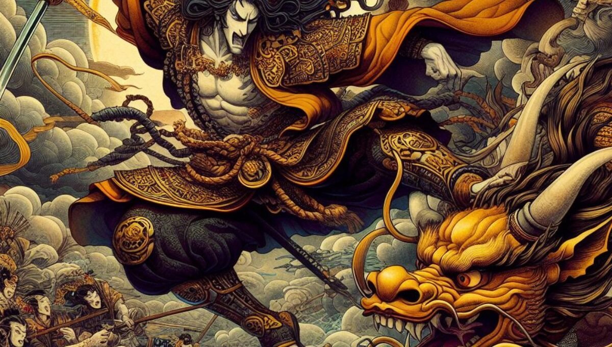 Yamata No Orochi Yokai Mythe Et Lgende Ambiance Japon Mythologies